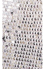 retrofete Morgan Crochet Dress in White & Silver | REVOLVE