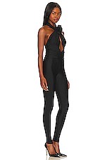 Ronny Kobo Abreen Catsuit in Black | REVOLVE