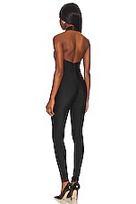 Ronny Kobo Abreen Catsuit in Black | REVOLVE
