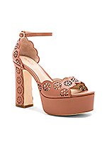 RACHEL ZOE Jenelle Platform Sandal in Cedar | REVOLVE