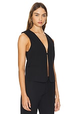 St. Agni Rouleau Vest in Black | REVOLVE