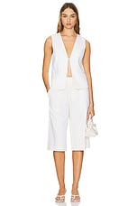 St. Agni Rouleau Vest in Milk | REVOLVE