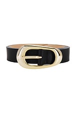 Streets Ahead Round Buckle Belt in Black | REVOLVE