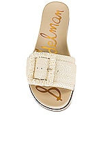 Sam Edelman Ariane Beads Sandal in Platinum | REVOLVE