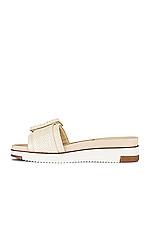 Sam Edelman Ariane Beads Sandal in Platinum | REVOLVE