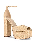 Sam Edelman Kori Platform in Bleached Beechwood | REVOLVE