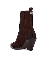 Sam Edelman Mandey Bootie in Chocolate Brown | REVOLVE