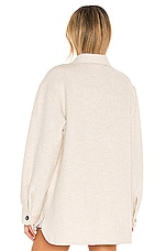 Sanctuary Knit Shacket in Milk | REVOLVE