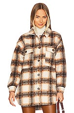 Sanctuary Town Shacket in Westside Plaid | REVOLVE