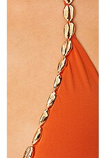 Seashell Carine Triangle Top in Papaya | REVOLVE