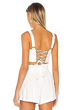 Sabina Musayev Isla Top in Ivory | REVOLVE