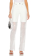Santa Brands Sparkle Jeans in White | REVOLVE