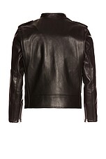 Schott Cafecto Steerhide Hybrid Cafe Racer in Black | REVOLVE