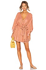 Sundress Graziella Robe Dress in Petra Terracotta | REVOLVE