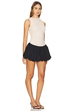 SNDYS Maya Bubble Dress in Cream | REVOLVE