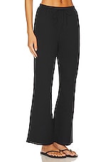 SNDYS Linen Pants in Black | REVOLVE