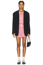 SNDYS X Revolve Darian Stripe Shirt in Red | REVOLVE