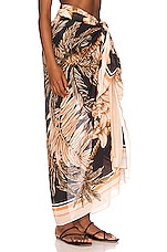 Seafolly Castaway Pareo in Black | REVOLVE