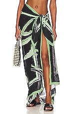 Seafolly Palm Paradise Pareo in Black | REVOLVE