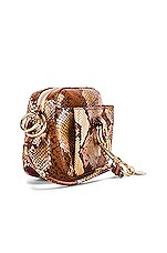 See By Chloe Tony Small Python Print Crossbody Bag in Powder | REVOLVE
