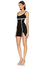 self-portrait Wool Mini Dress in Black | REVOLVE