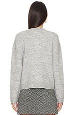 self-portrait Melange Cardigan in Grey | REVOLVE