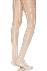Stems Anemone Sheer Tights in Ivory | REVOLVE