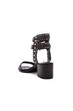 SENSO Jillie Sandal in Ebony | REVOLVE