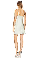Sleeper Boheme Mini Dress with Feathers in Mint | REVOLVE