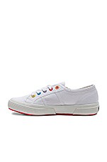Superga 2750 & 2790 Multi Eyelet Sneaker in White Multi | REVOLVE