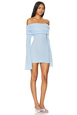 SEROYA Galli Mini Dress in Powder Blue | REVOLVE