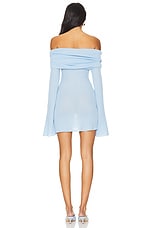 SEROYA Galli Mini Dress in Powder Blue | REVOLVE