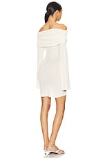 SEROYA Galli Mini Dress in Eggshell | REVOLVE