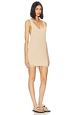 SEROYA Yonit Knit Dress in Cappuccino | REVOLVE