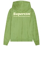 SUPERVSN Thinking Different Dye Hoodie in Green | REVOLVE