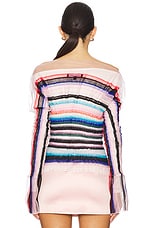 Susan Fang Striped Smocked Top in Pink | REVOLVE