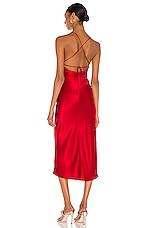 Shona Joy Wright Ruched Backless Slip Dress in Scarlett | REVOLVE