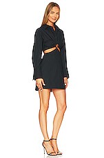 Shona Joy Andrea Mini Dress in Black | REVOLVE