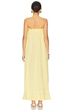 Show Me Your Mumu Around The World Maxi Dress in Yellow Gauze | REVOLVE