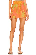 Show Me Your Mumu X Jamie Kidd Carlos Swing Short in Electric Tie Dye ...