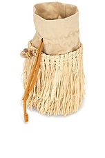 SIMONMILLER Tiki Fringe Bag in Natural | REVOLVE