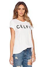 Sincerely Jules Celfie Tee in White | REVOLVE