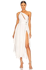SAU LEE Morgan Dress in White | REVOLVE