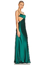 SAU LEE Paula Dress in Emerald | REVOLVE