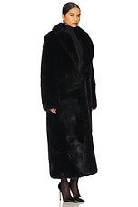 SAU LEE Quinton Coat in Black | REVOLVE