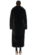 SAU LEE Quinton Coat in Black | REVOLVE