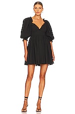 Selkie Jukebox Dress in Caviar | REVOLVE