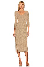Solid & Striped The Lila Wrap Dress in Espresso, Marigold & Eggshell ...