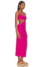 Solid & Striped Bailey Dress in Shocking Pink & Clementine | REVOLVE