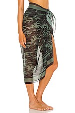 Solid & Striped Pareo in Dark Camo | REVOLVE